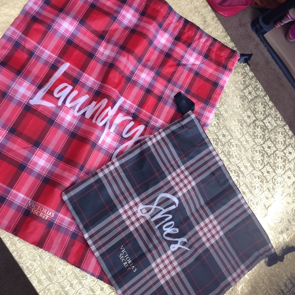 Laundry/Shoe Drawstring Bags From Victoria Secret - Gem
